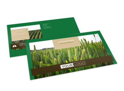 Agriculture Postcard Templates | MyCreativeShop
