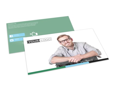 Computer Repair Postcard Templates | MyCreativeShop