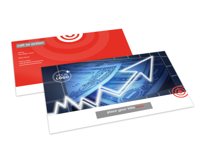 Financial Services Postcard Templates | MyCreativeShop