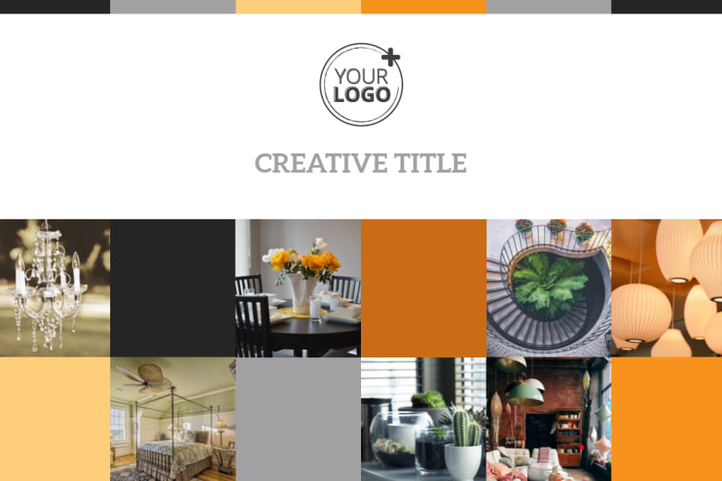 Creative Interior Design Postcard Template | MyCreativeShop