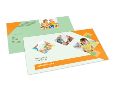 Daycare Postcard Templates | MyCreativeShop