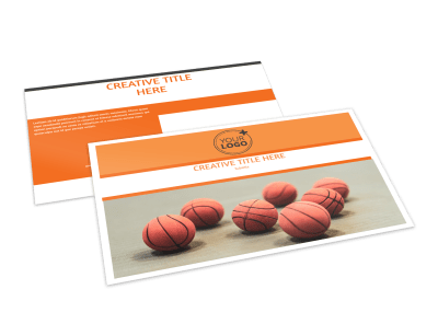 Basketball Postcard Templates | MyCreativeShop
