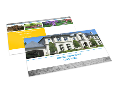 Lawn & Garden Postcard Templates | MyCreativeShop