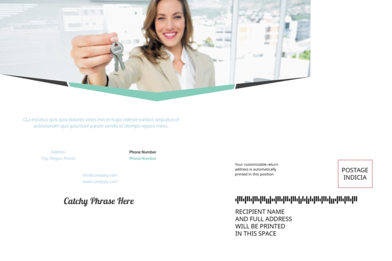 Top Commercial Real Estate Postcard Template