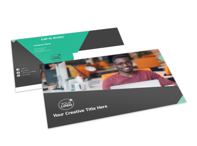 Technology Postcard Templates | MyCreativeShop