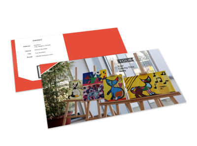 Art Show Postcard Templates | MyCreativeShop