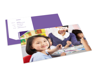 Child Care Postcard Templates | MyCreativeShop