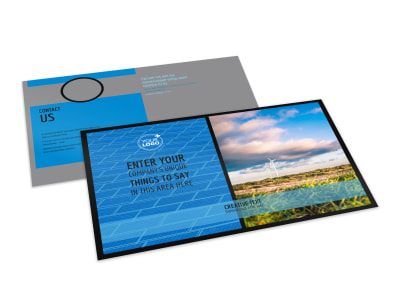 Energy & Environment Postcard Templates | MyCreativeShop