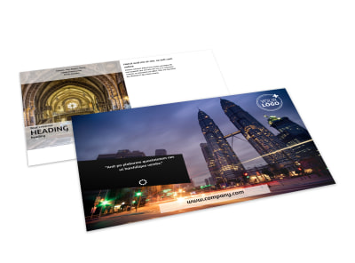 Construction Postcard Templates | MyCreativeShop