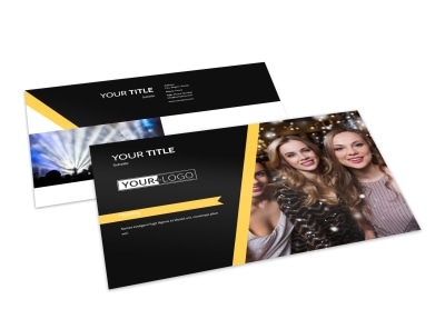 Club Postcard Templates | MyCreativeShop