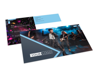 Concert Postcard Templates | MyCreativeShop