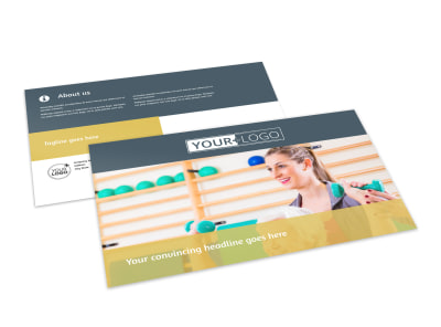 Physical Therapy Postcard Templates | MyCreativeShop