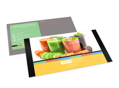 Nutrition Postcard Templates | MyCreativeShop