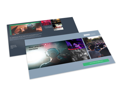 Music & Arts Postcard Templates | MyCreativeShop