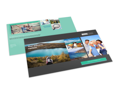 Travel Agent Postcard Templates | MyCreativeShop