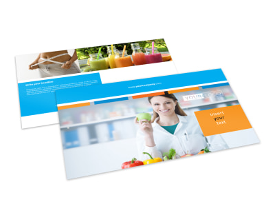 Nutrition Postcard Templates | MyCreativeShop