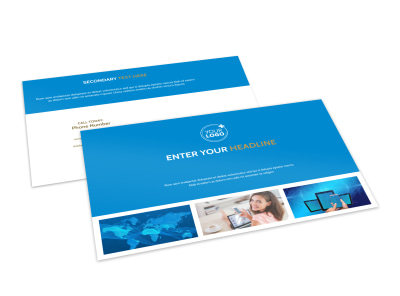 Technology Postcard Templates | MyCreativeShop