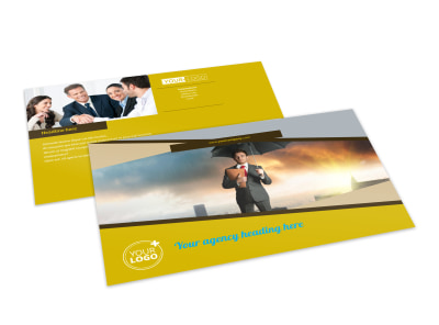 Insurance Postcard Templates | MyCreativeShop