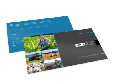 Agriculture Postcard Templates | MyCreativeShop