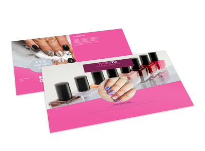Nail Salon Postcard Templates | MyCreativeShop