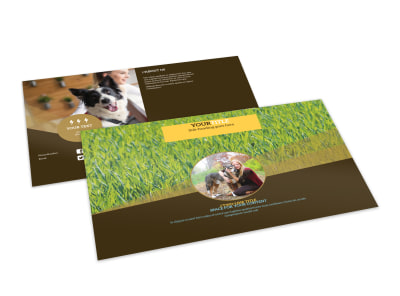 Pets & Animals Postcard Templates | MyCreativeShop