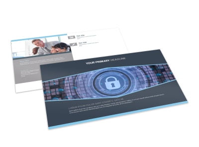 Technology Postcard Templates | MyCreativeShop