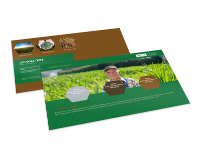 Agriculture Postcard Templates | MyCreativeShop
