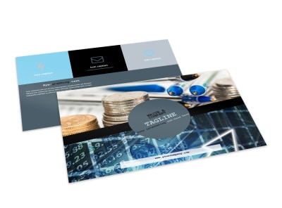Financial Advisor Postcard Templates | MyCreativeShop