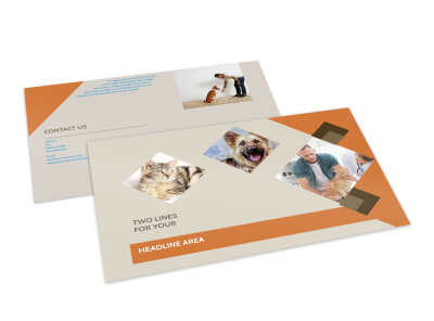Charity Postcard Templates | MyCreativeShop