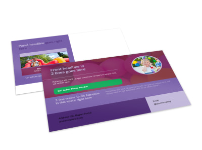 Event Postcard Templates | MyCreativeShop