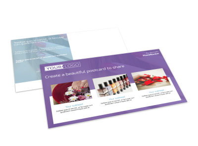Beauty Postcard Templates | MyCreativeShop