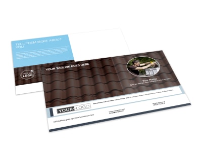 Construction Postcard Templates | MyCreativeShop