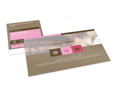 Beauty Postcard Templates | MyCreativeShop