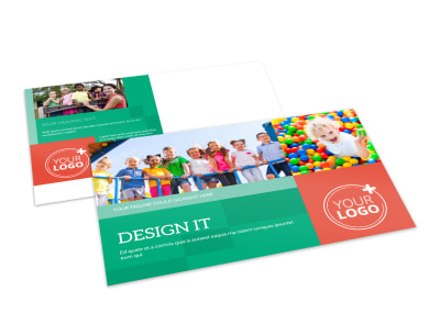 Child Care Postcard Templates | MyCreativeShop