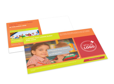 Preschool Postcard Templates | MyCreativeShop