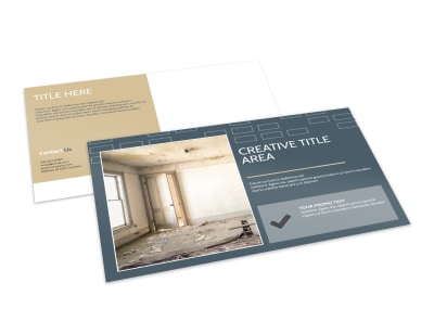 Construction Postcard Templates | MyCreativeShop