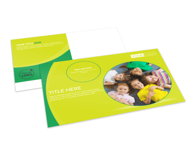 Daycare Postcard Templates | MyCreativeShop