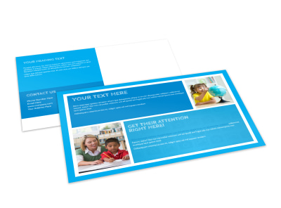 School Postcard Templates | MyCreativeShop