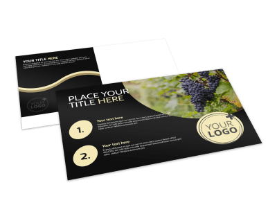 Wine Postcard Templates | MyCreativeShop