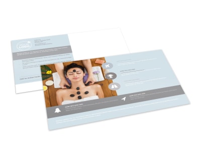 Massage Postcard Templates | MyCreativeShop