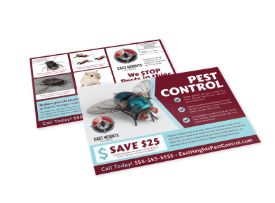 Pest Control EDDM Postcard Templates | MyCreativeShop