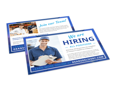 Now Hiring Postcard Templates | MyCreativeShop