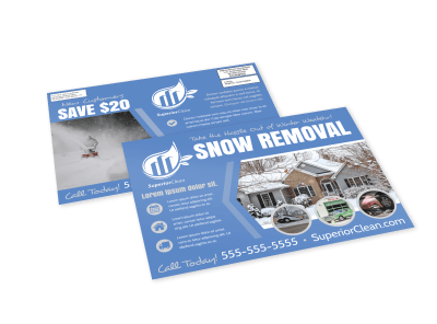 Lawn & Garden Postcard Templates | MyCreativeShop