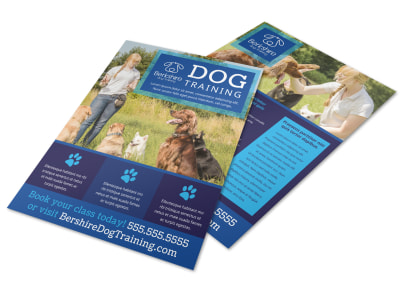 Dog Training Flyer Templates | MyCreativeShop