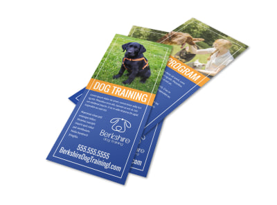 Dog Training Flyer Templates | MyCreativeShop