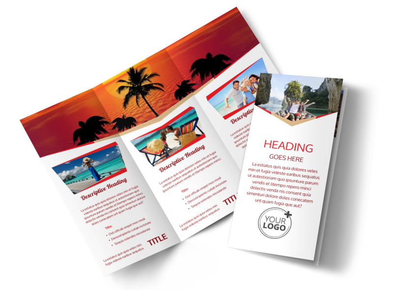 Leading Travel Agents Brochure Template MyCreativeShop