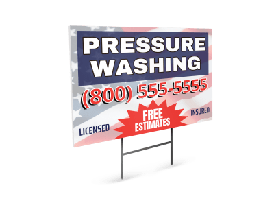Pressure Washing Yard Sign Templates | MyCreativeShop