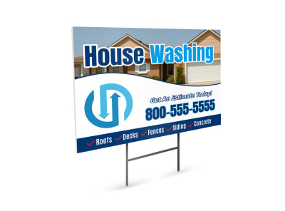 Pressure Washing Yard Sign Templates | MyCreativeShop