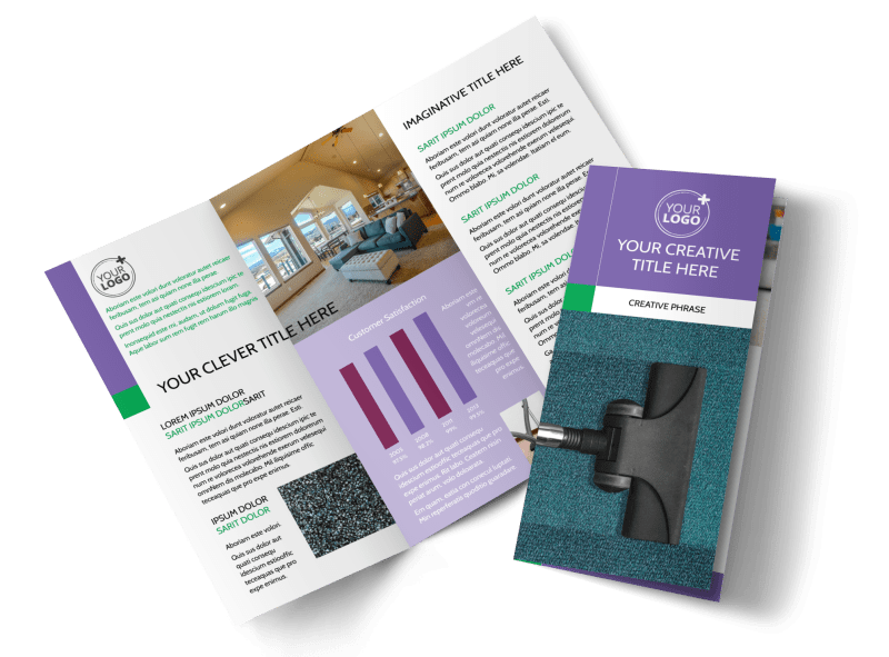 Carpet Cleaning Brochure Template MyCreativeShop