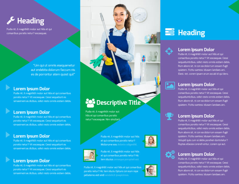 Commercial Cleaning Flyer Templates